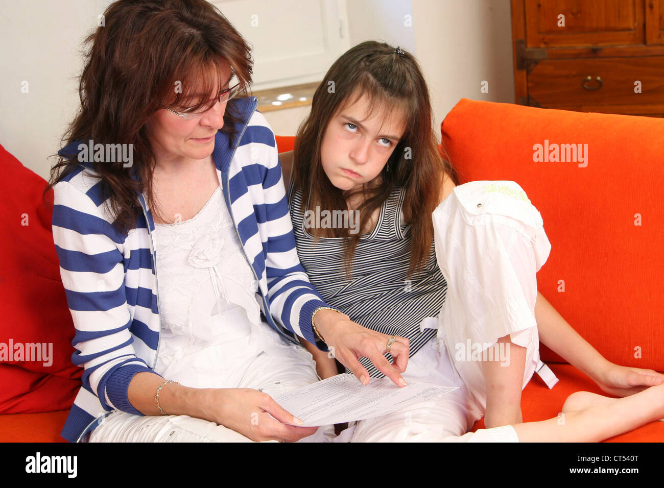 Children school reports hi-res stock photography and images - Alamy