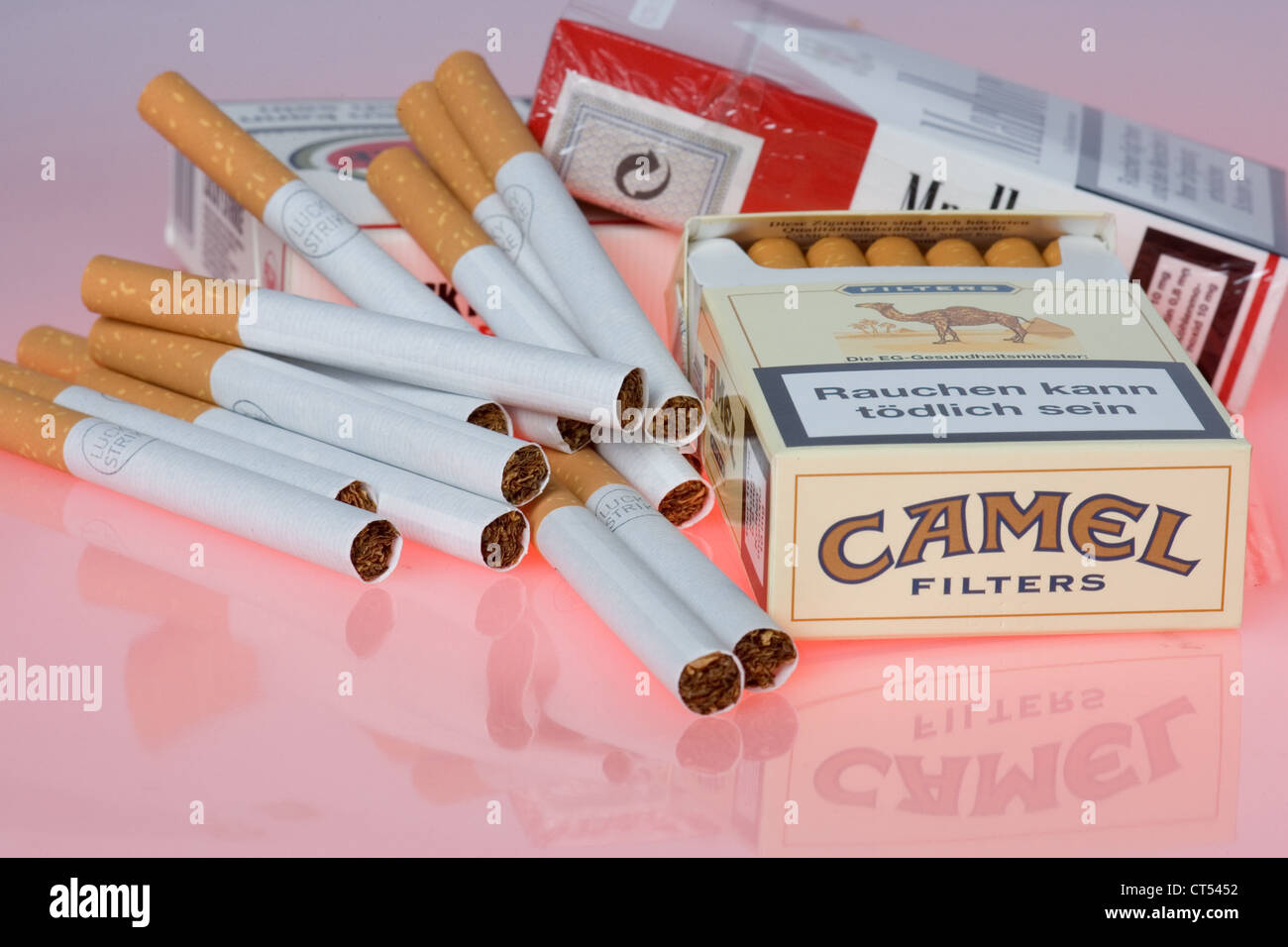Pink Camel Cigarettes