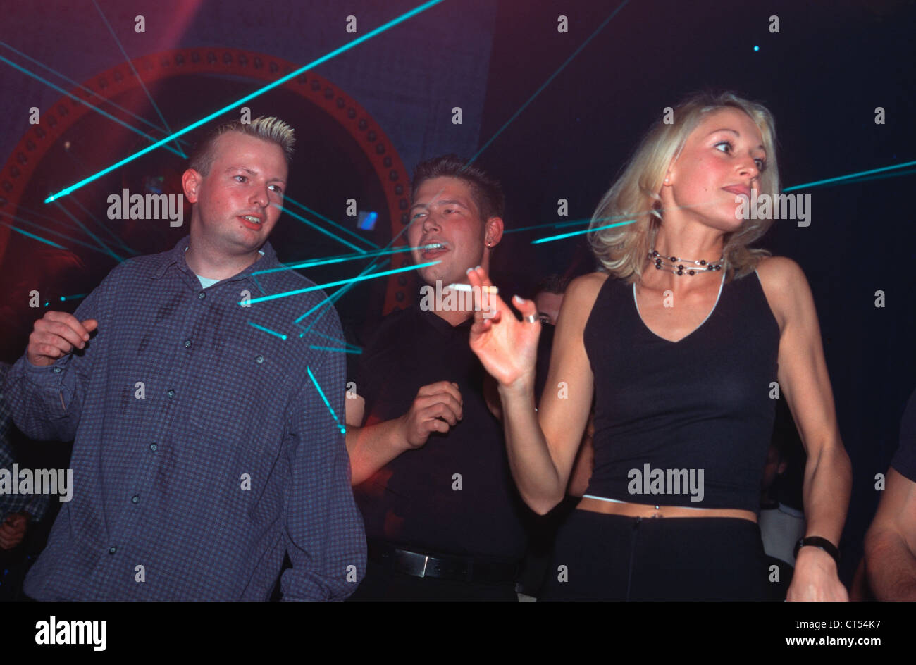 Bochum, Club Disco Tarmcenter Stock Photo - Alamy