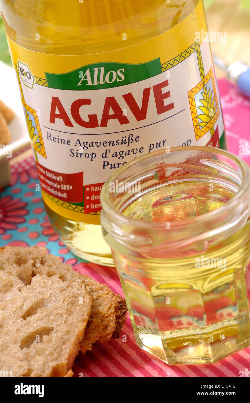 Agave syrup with plant hi-res stock photography and images - Alamy