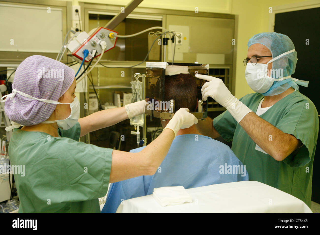 Stereotactic brain surgery hi-res stock photography and images - Alamy