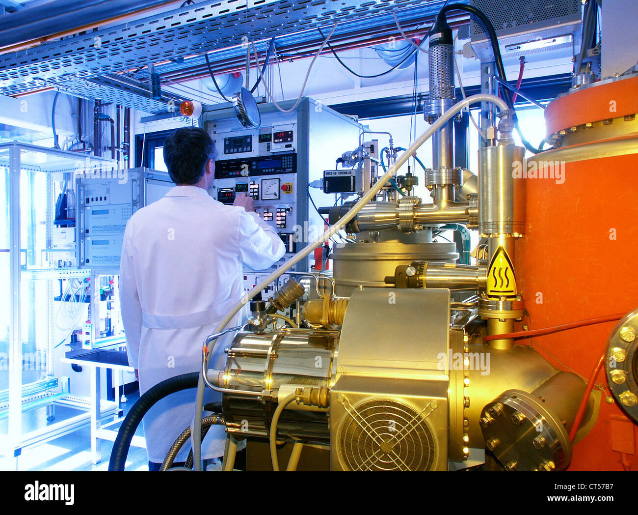 Berlin, scientists in the laboratory in Adlershof Stock Photo - Alamy