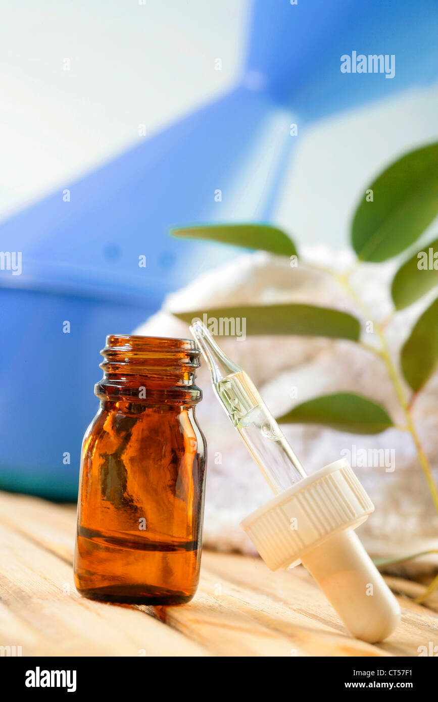 Essential oil inhalation hi-res stock photography and images - Alamy