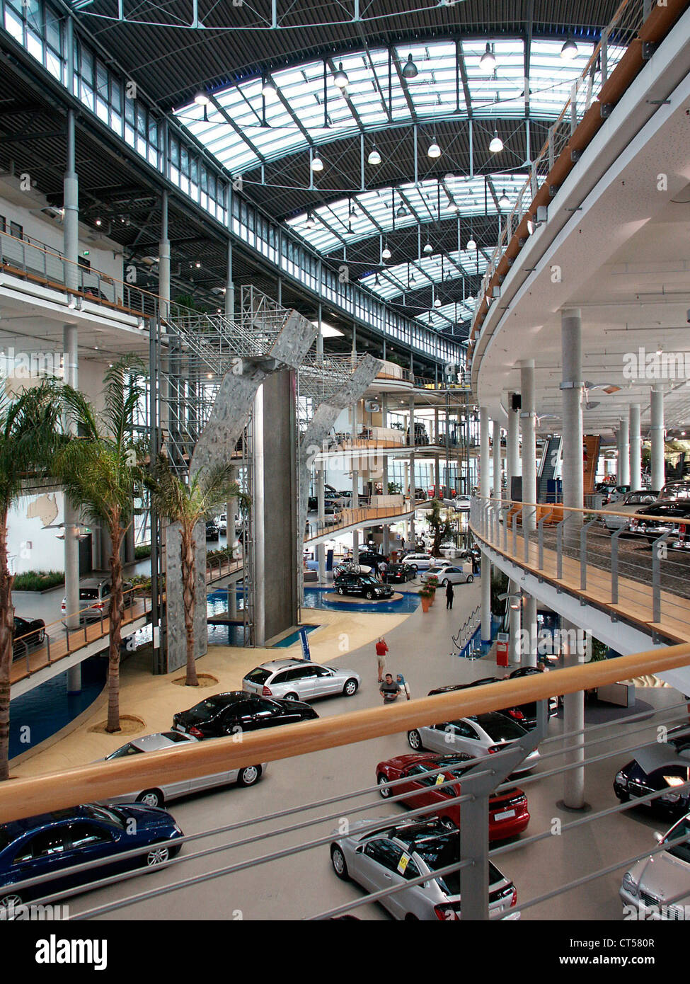 Berlin, Mercedes-world showroom Stock Photo - Alamy