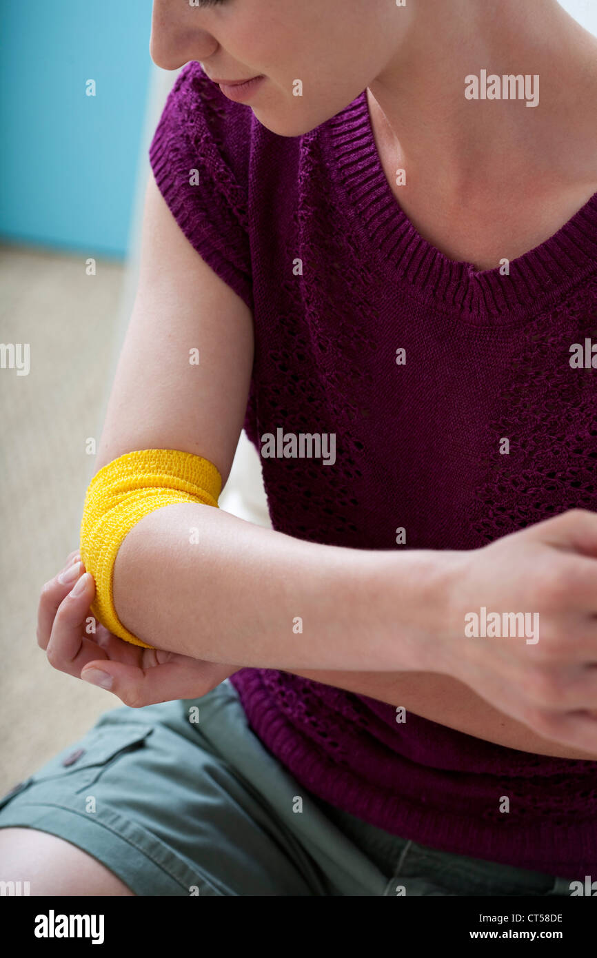 Arm Bandage High Resolution Stock Photography and Images - Alamy