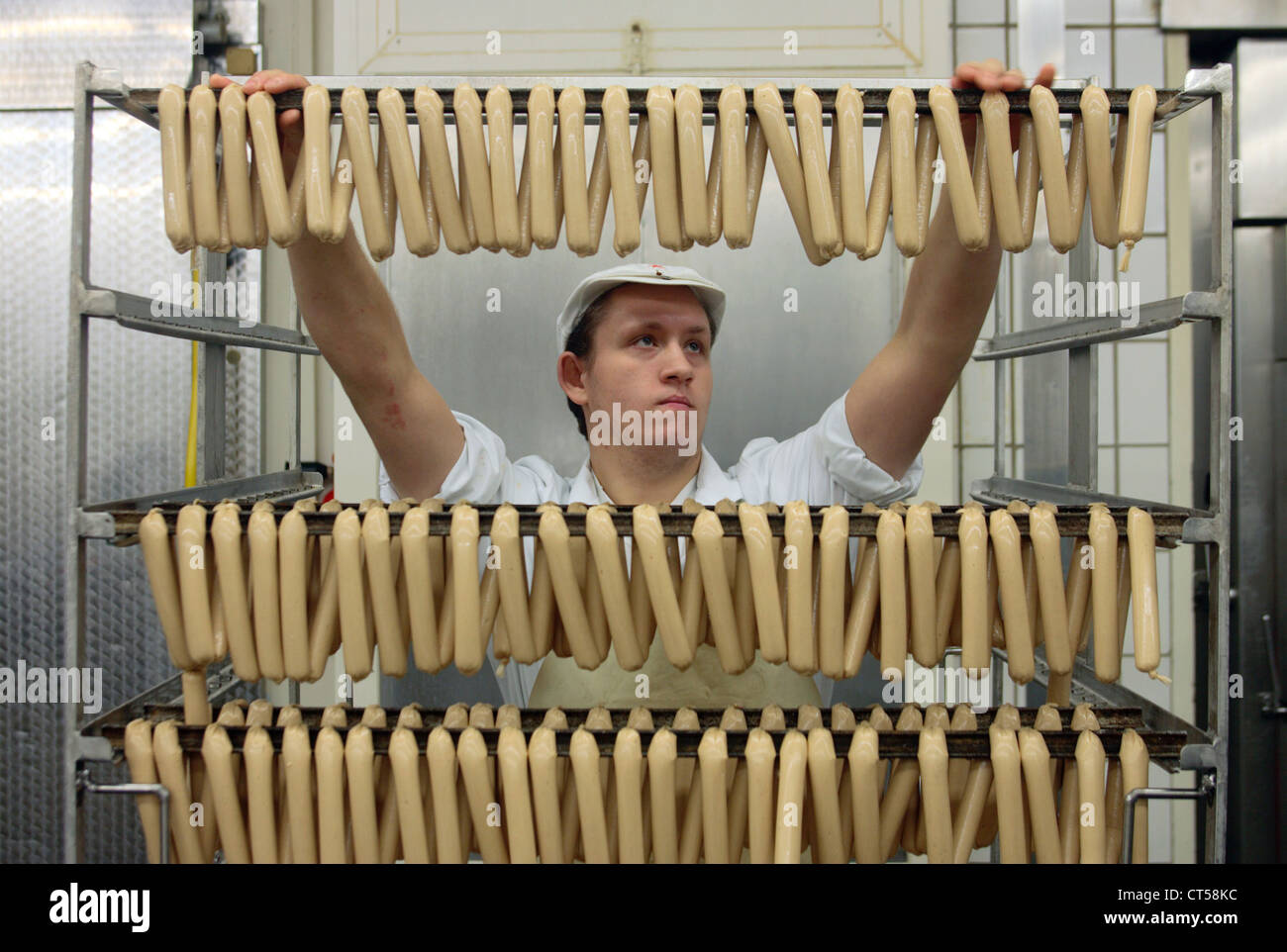 Apprentice butcher hi-res stock photography and images - Alamy