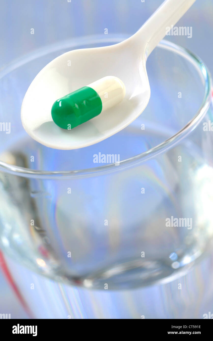 A CAPSULE-FORM DRUG Stock Photo - Alamy