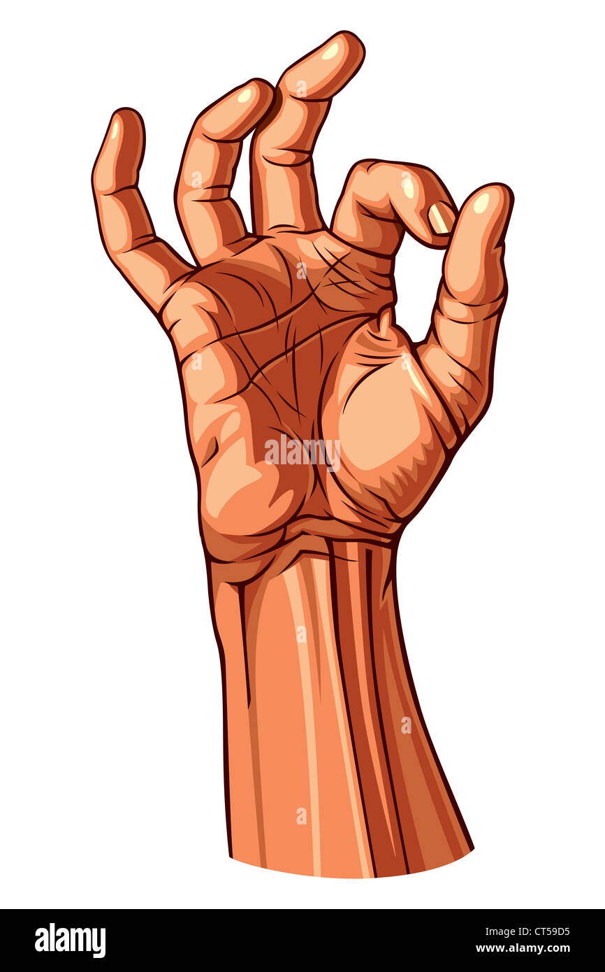 OK Hand Gesture Stock Photo - Alamy