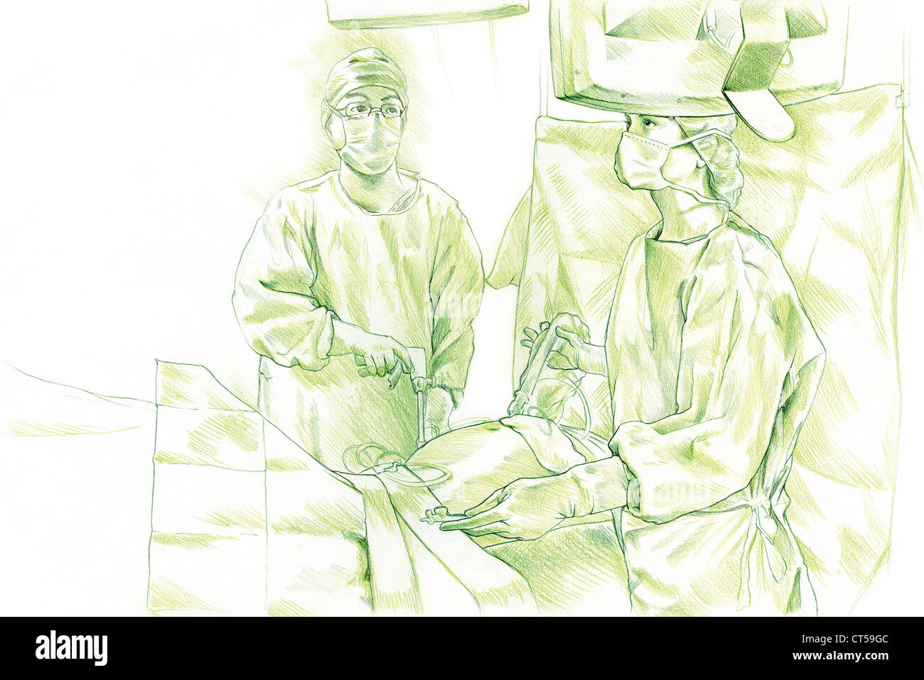 Laparoscopic surgery colon hi-res stock photography and images - Alamy