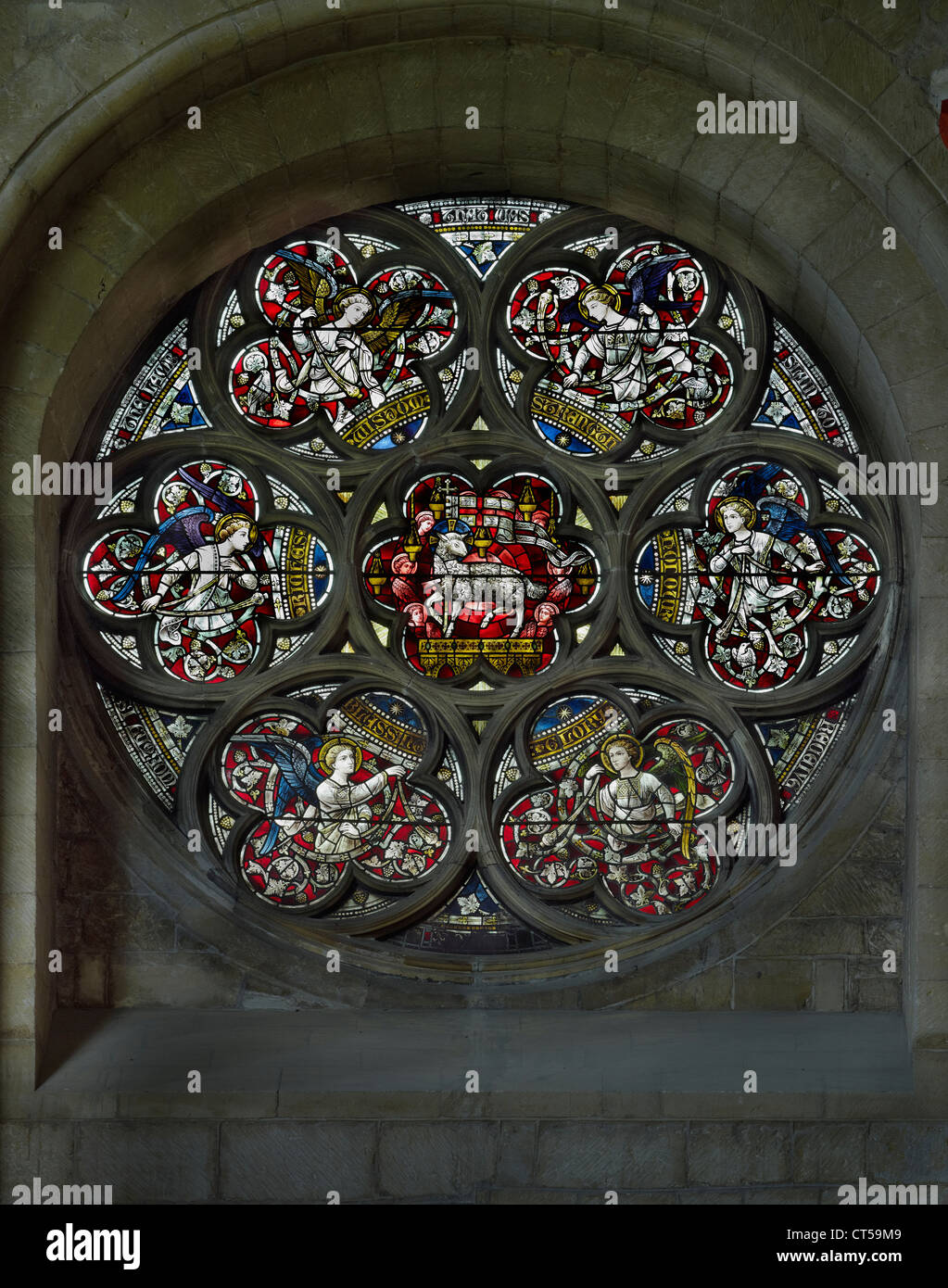 Rose window hi-res stock photography and images - Alamy