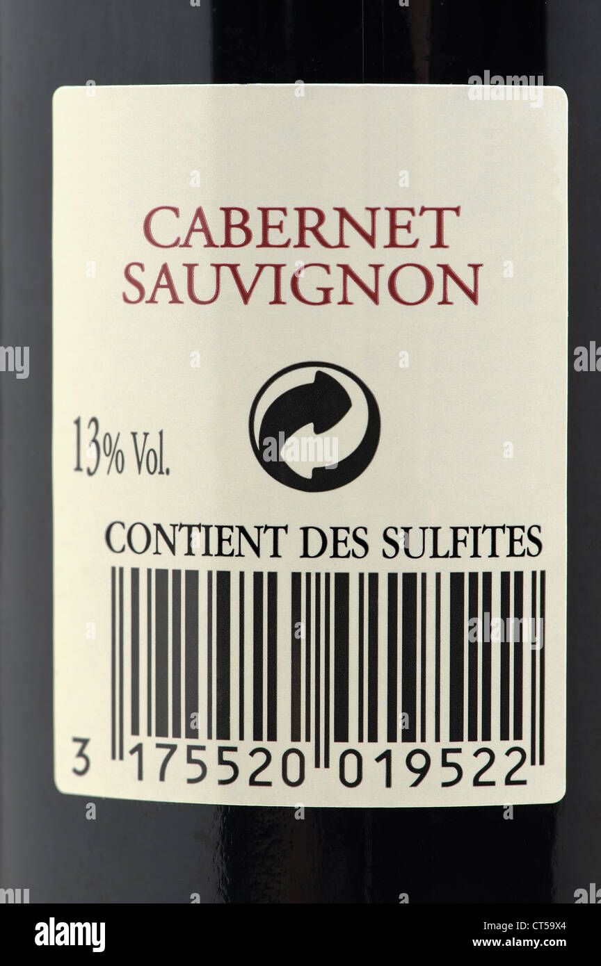 Wine barcode hi-res stock photography and images - Alamy