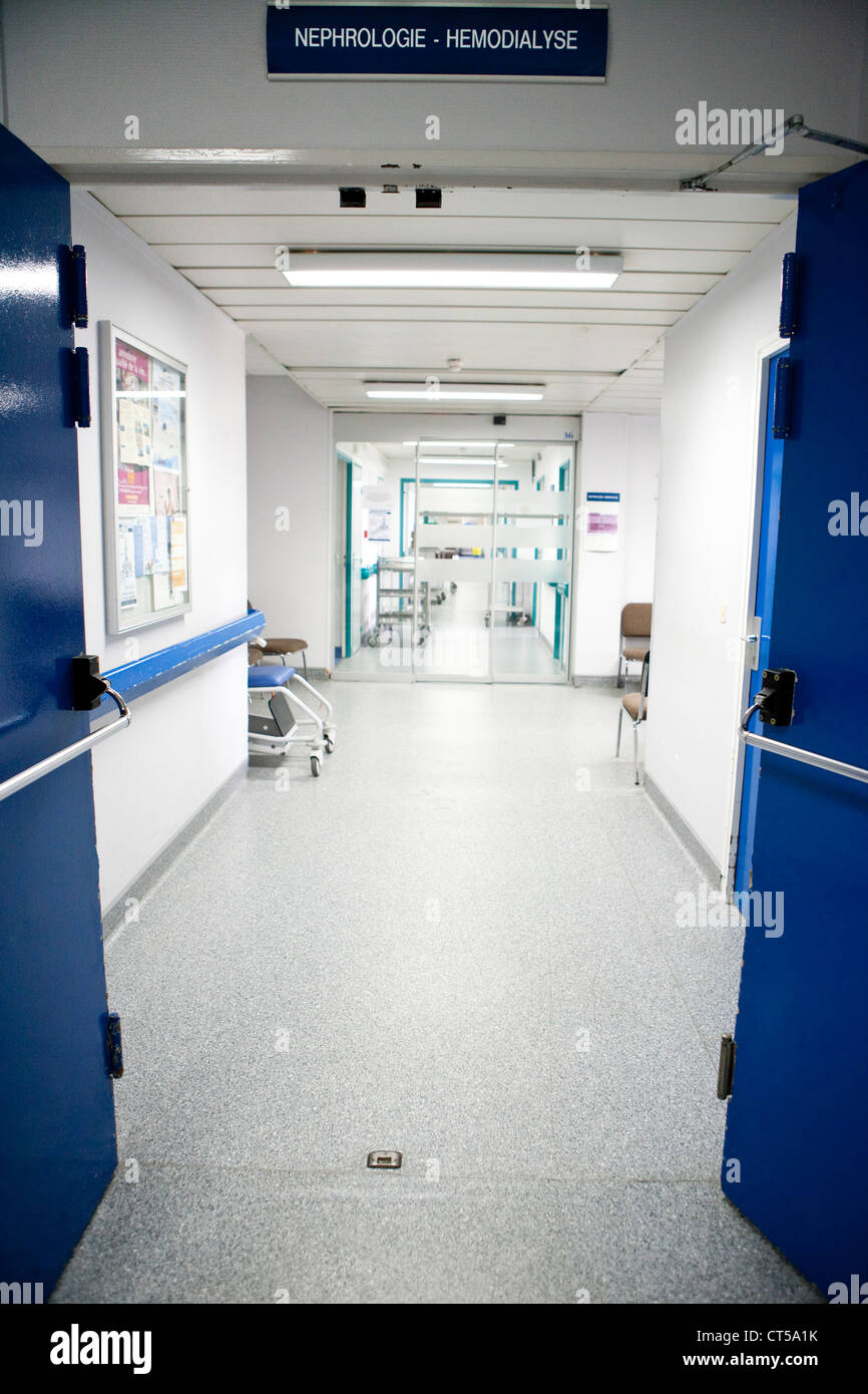 INTERIOR OF A HOSPITAL Stock Photo - Alamy