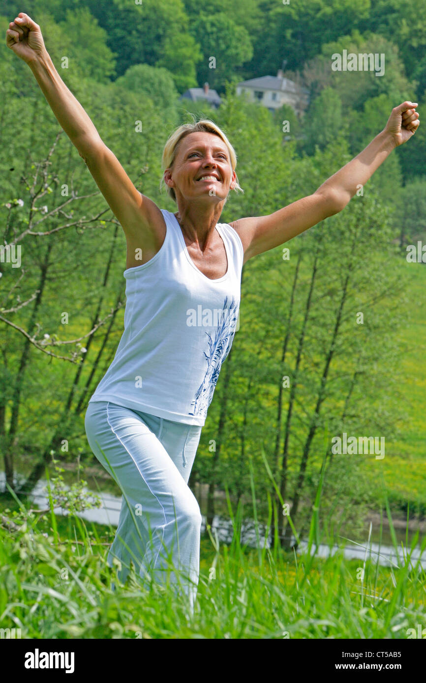 Wellness vitality elderly individual hi-res stock photography and ...