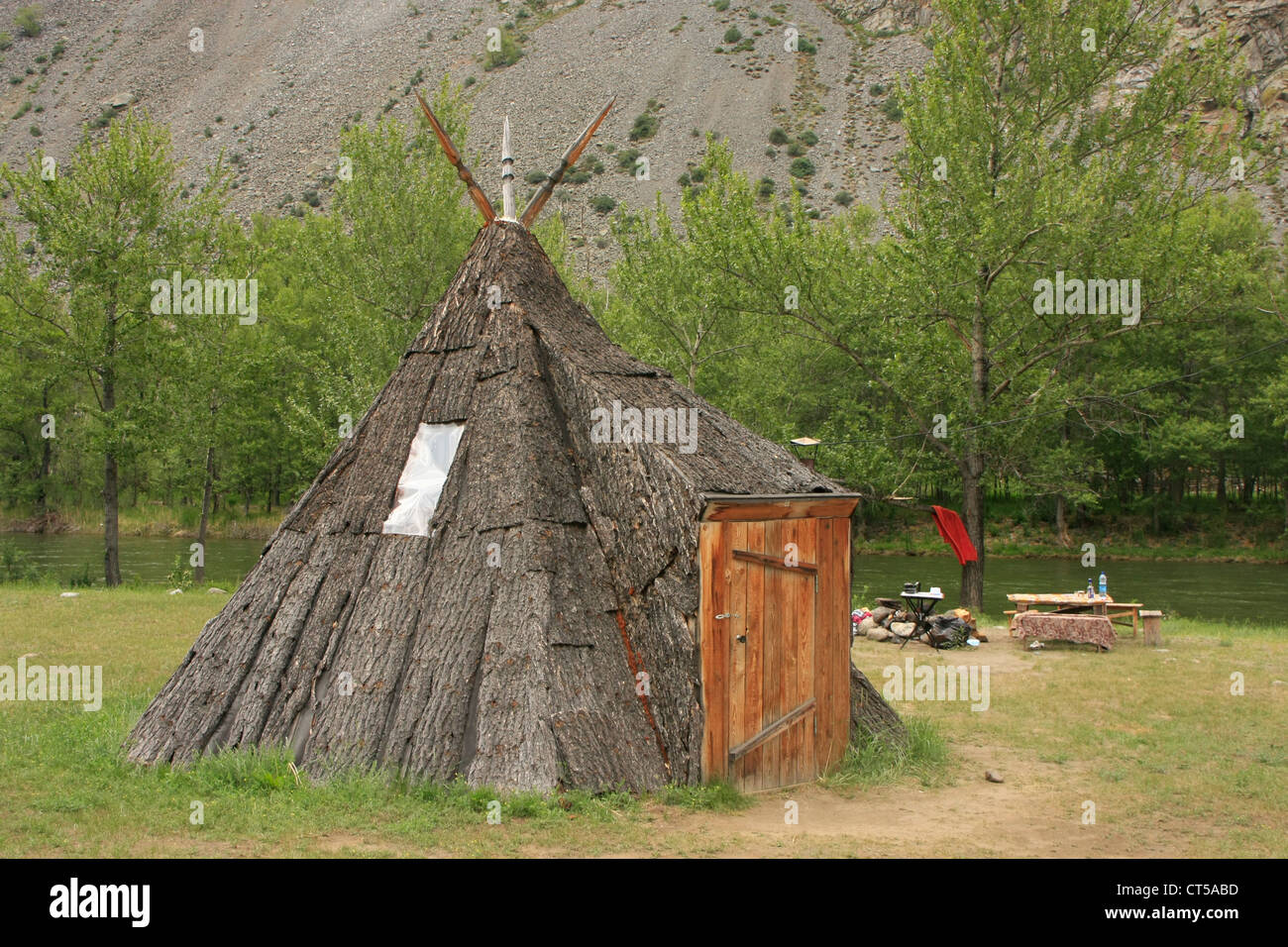 Teepee Holiday High Resolution Stock Photography and Images - Alamy