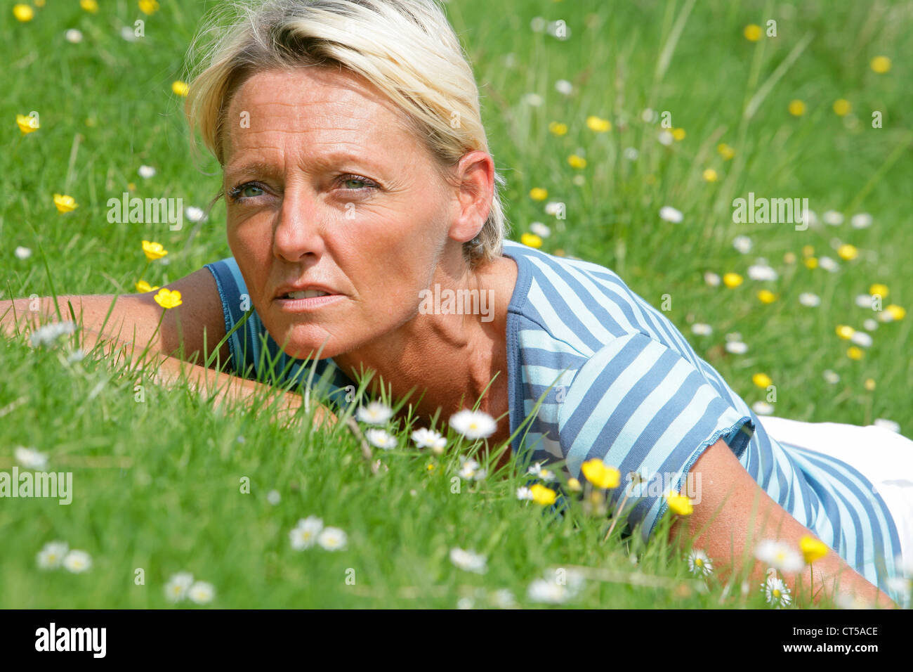 ELDERLY PERSON RESTING Stock Photo - Alamy