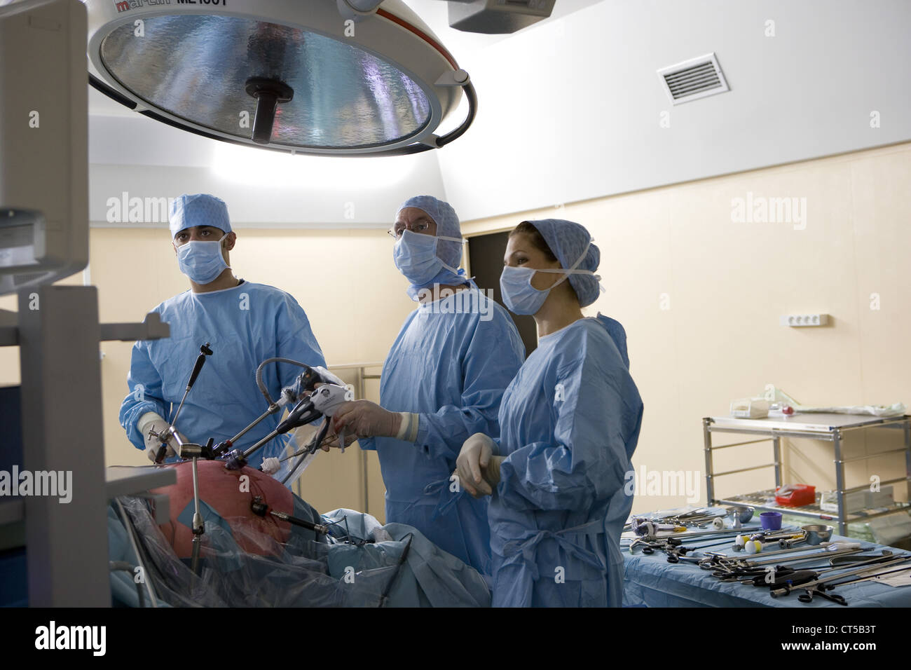 Laparoscopic gastric surgery hi-res stock photography and images - Alamy