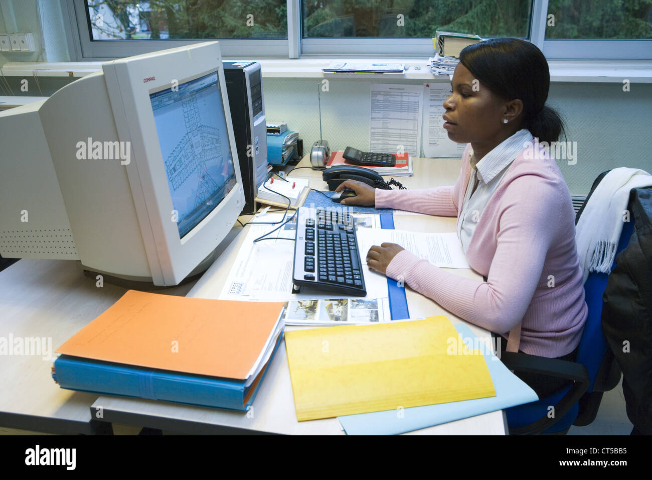 Administrative worker hi-res stock photography and images - Alamy