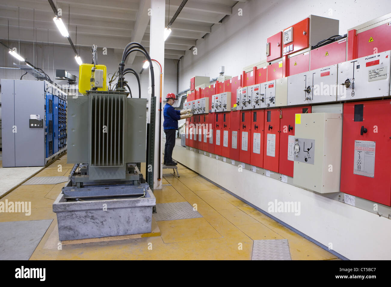 Transformer control room hi-res stock photography and images - Alamy