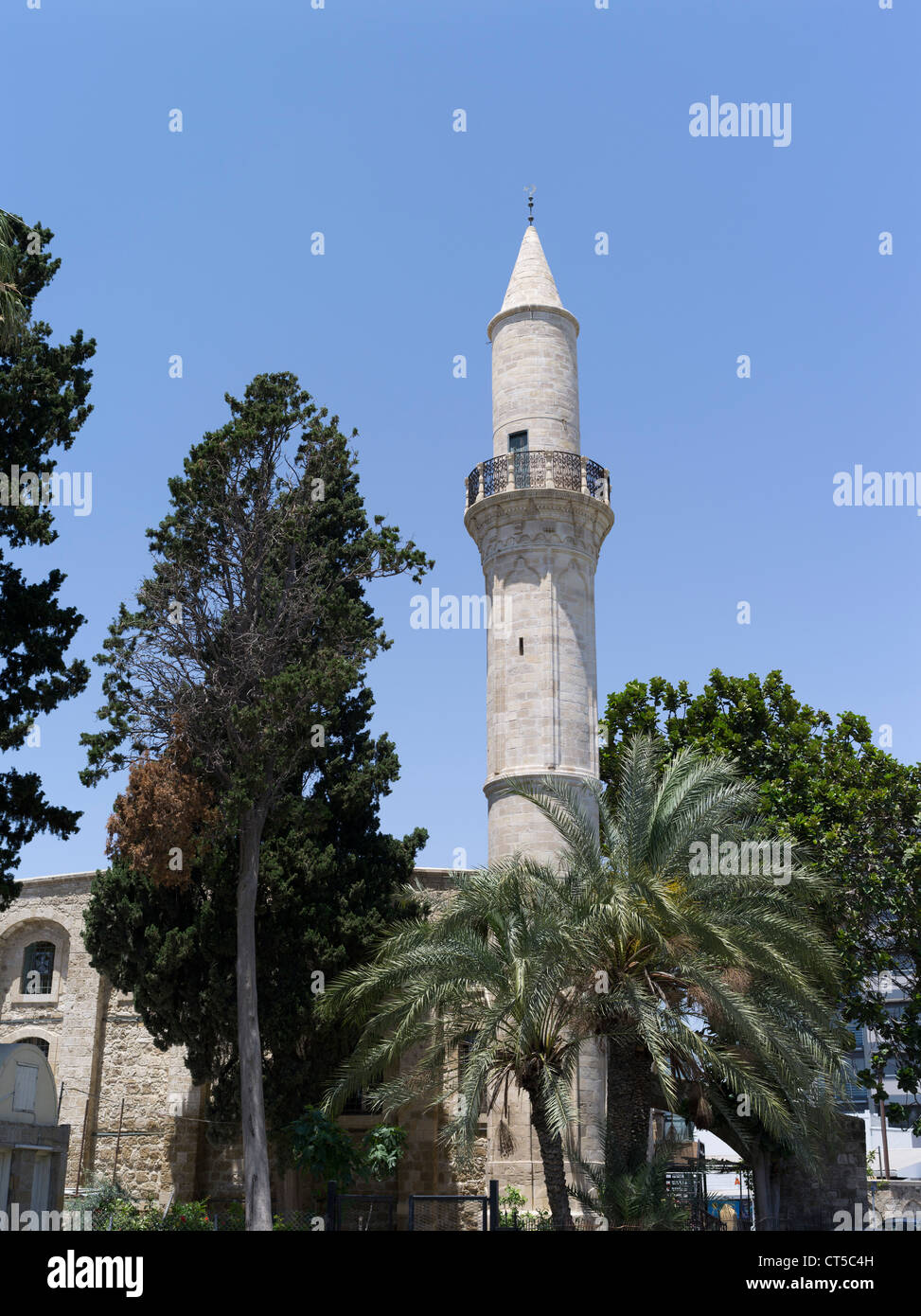 dh Djami Kebir Mosque LARNACA CYPRUS Larnaka Grand mosque Buyuk Cami ...