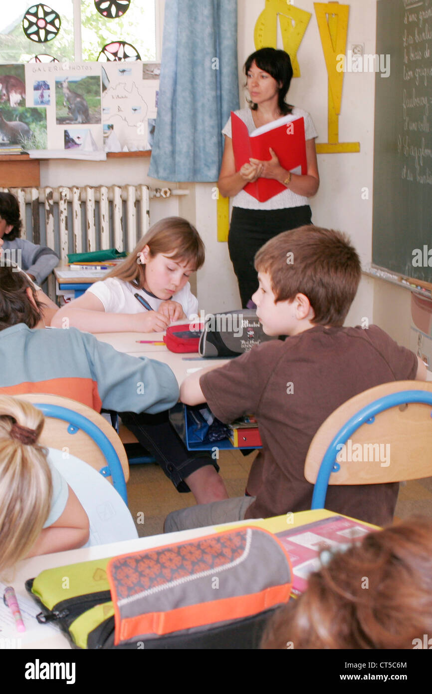 CHILD AT SCHOOL Stock Photo - Alamy