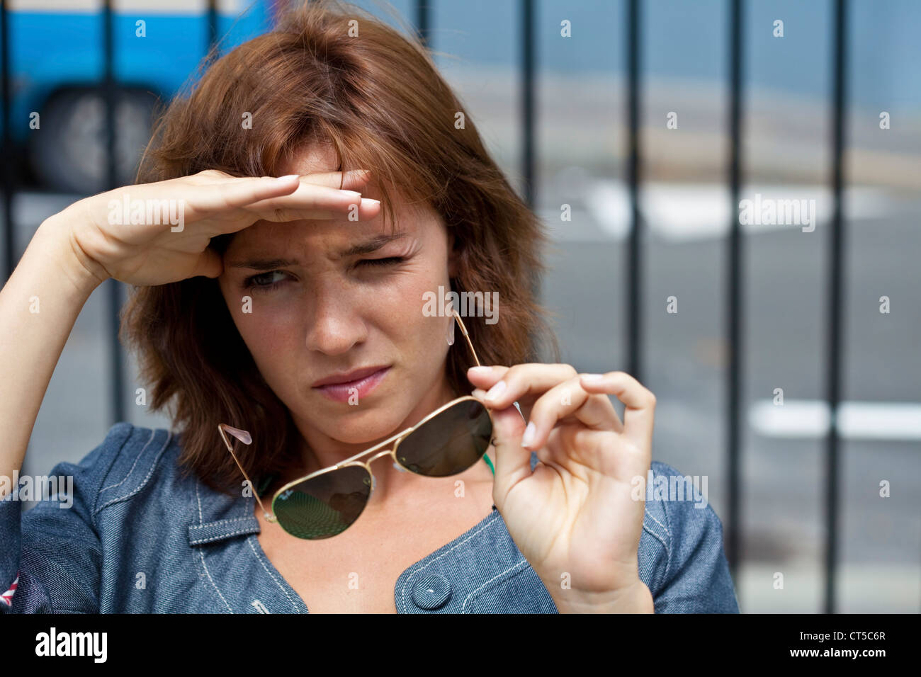 Photophobia eye hi-res stock photography and images - Alamy