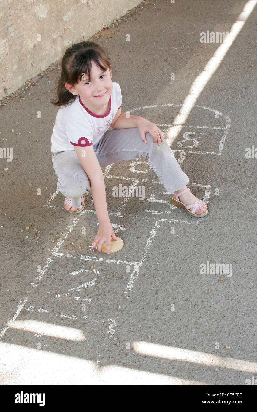 Hopscotches High Resolution Stock Photography and Images - Alamy