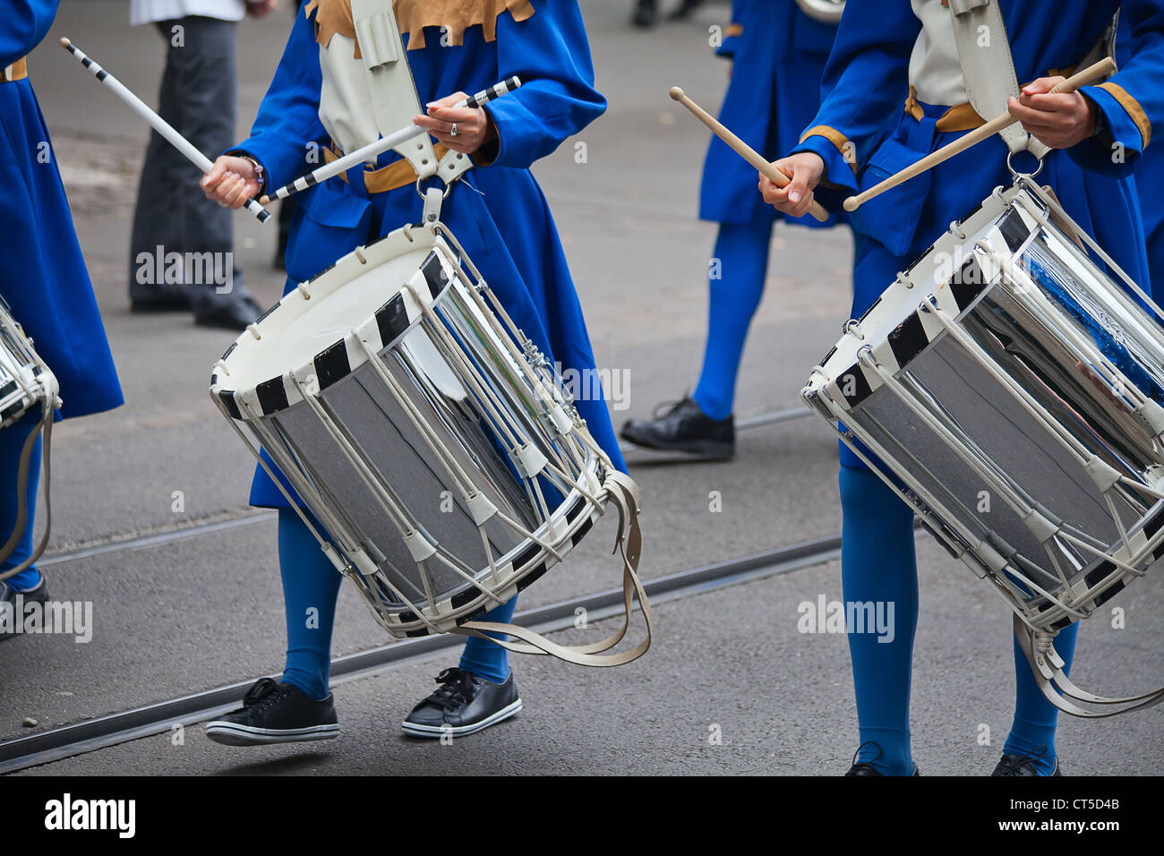 National costume parade on the first hi-res stock photography and ...
