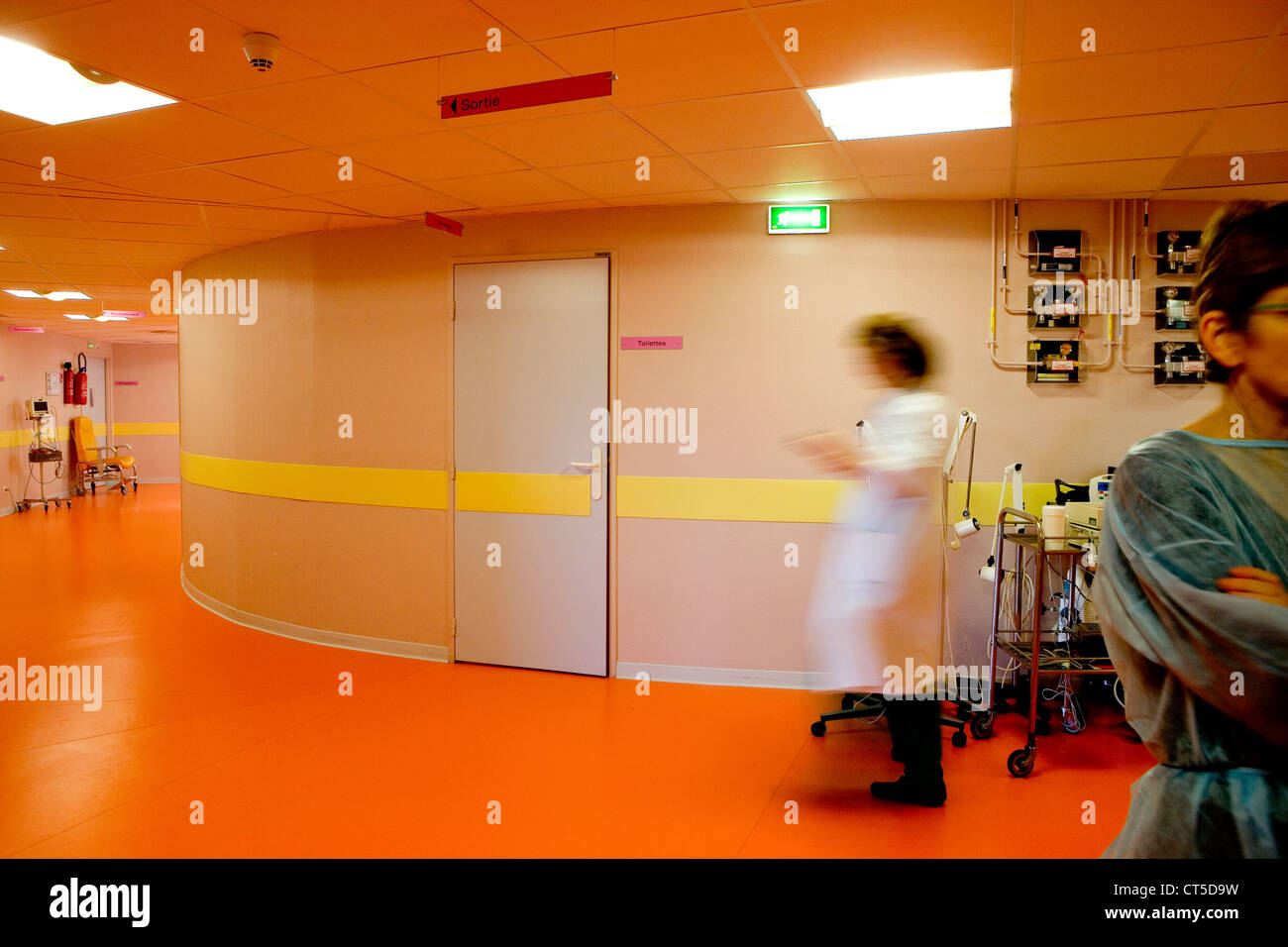 INTERIOR OF A HOSPITAL Stock Photo - Alamy