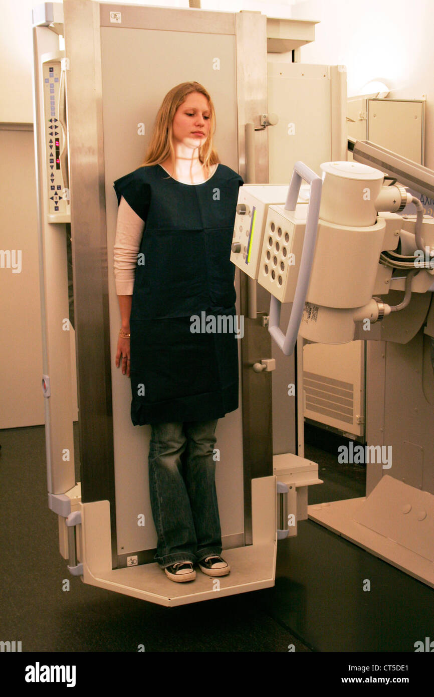 NECK, X-RAY EXAMINATION Stock Photo - Alamy