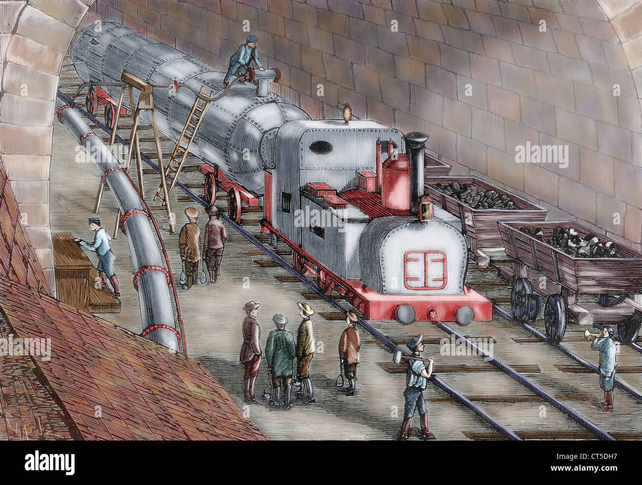 Compressed air locomotive hi-res stock photography and images - Alamy