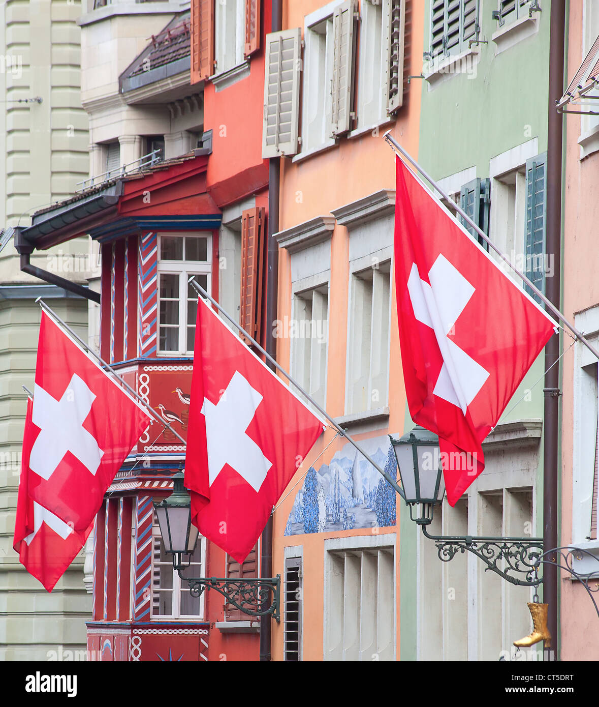 Zurich canton state flag hi-res stock photography and images - Alamy