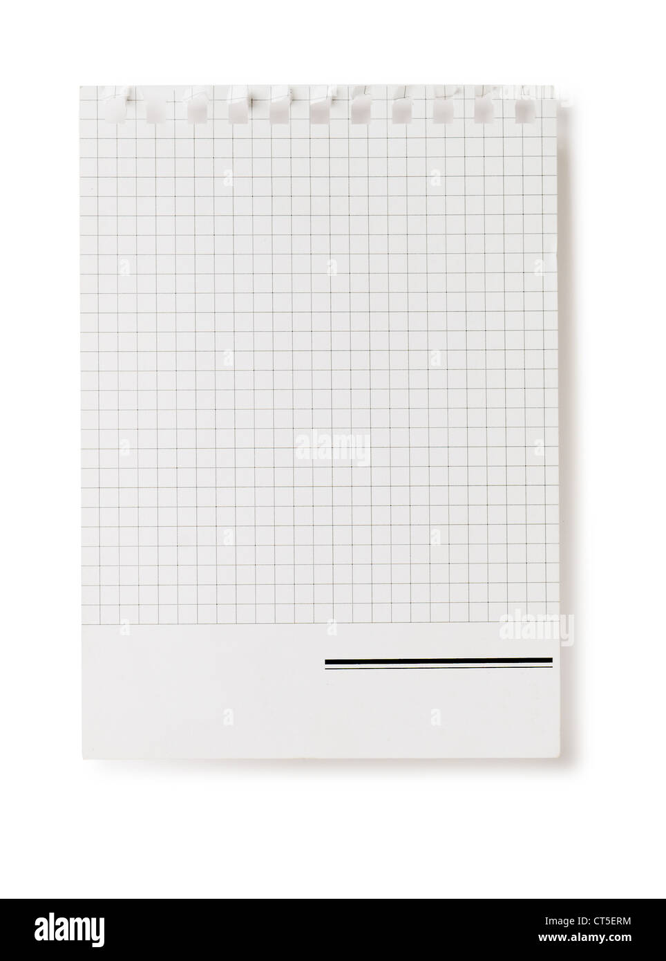 Torn notebook Cut Out Stock Images & Pictures - Alamy