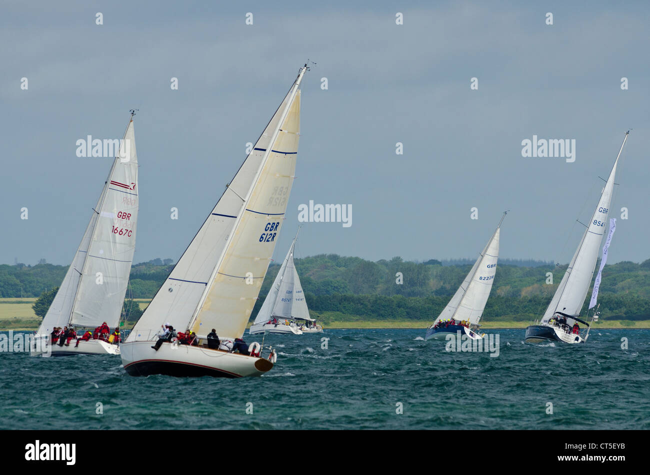 Round the island yacht race hi-res stock photography and images - Alamy