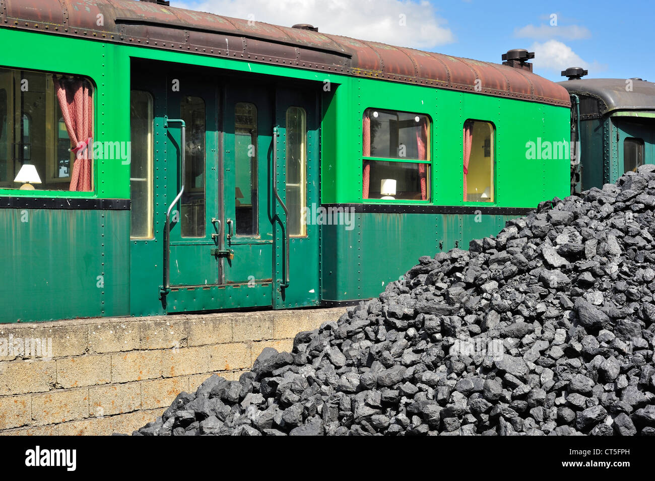 Coal storage for steam locomotive hi-res stock photography and images ...