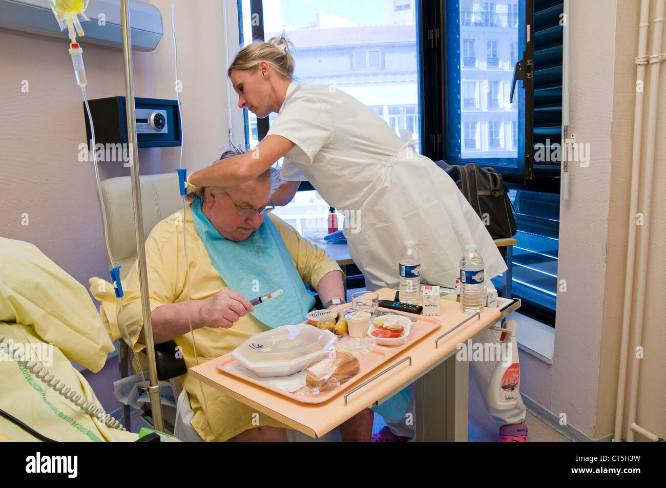 HOSPITAL DIET FOR THE ELDERLY Stock Photo - Alamy