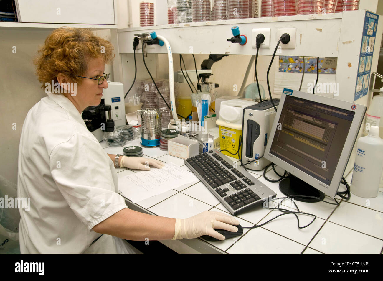 Microbiological analysis hi-res stock photography and images - Alamy
