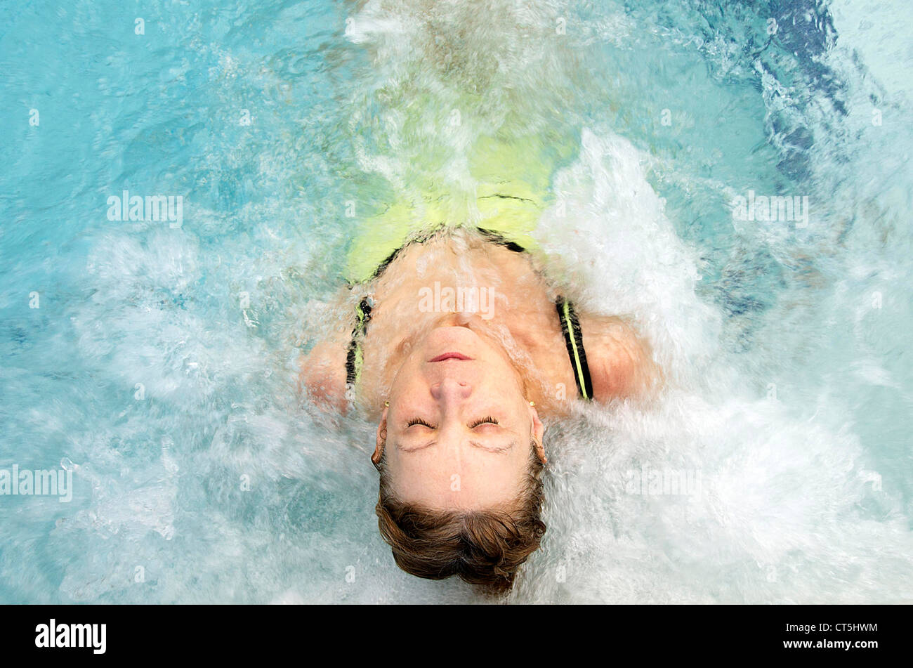 60 year old woman swimming hi-res stock photography and images - Alamy