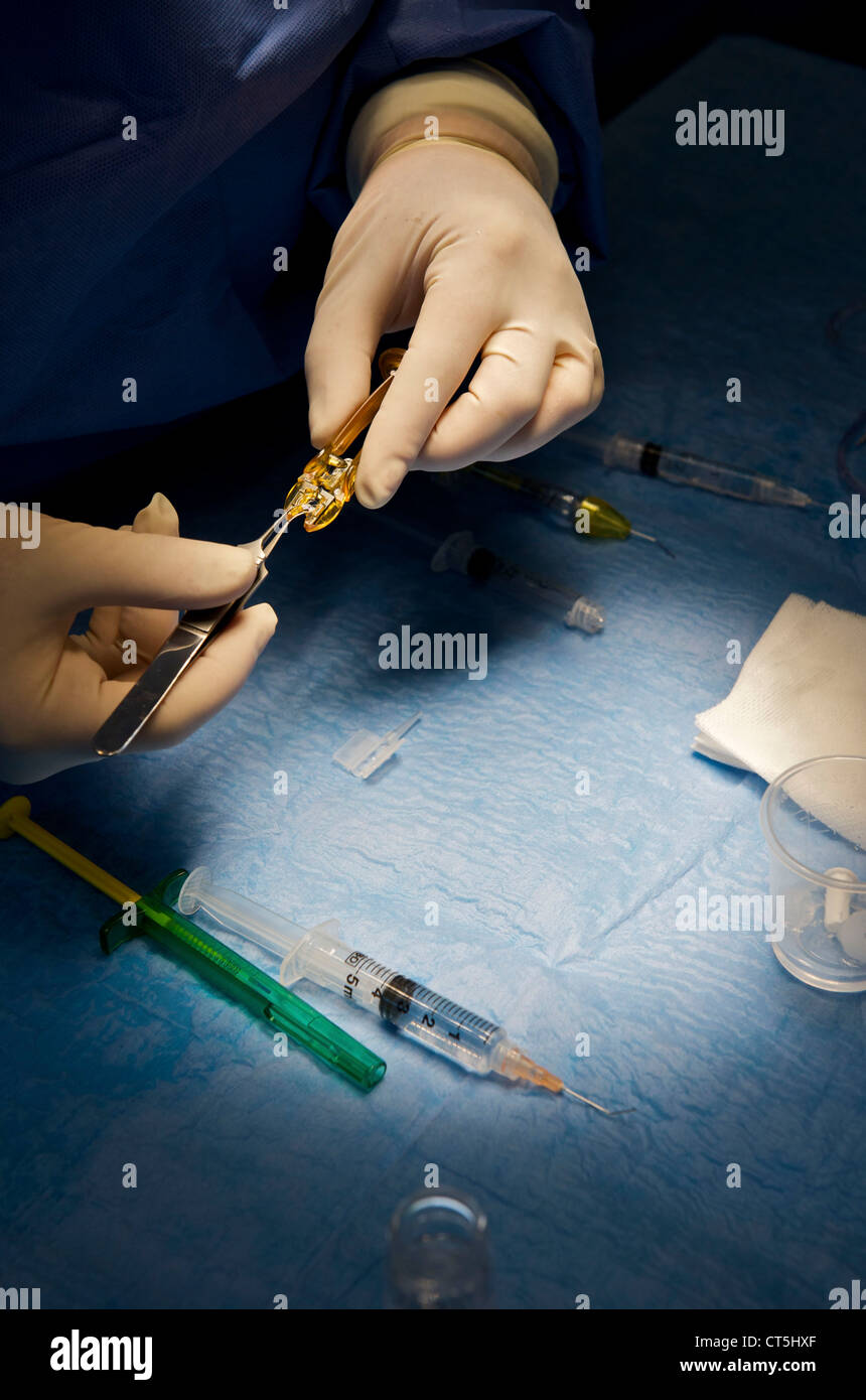 Prosthetic intraocular lens hi-res stock photography and images - Alamy