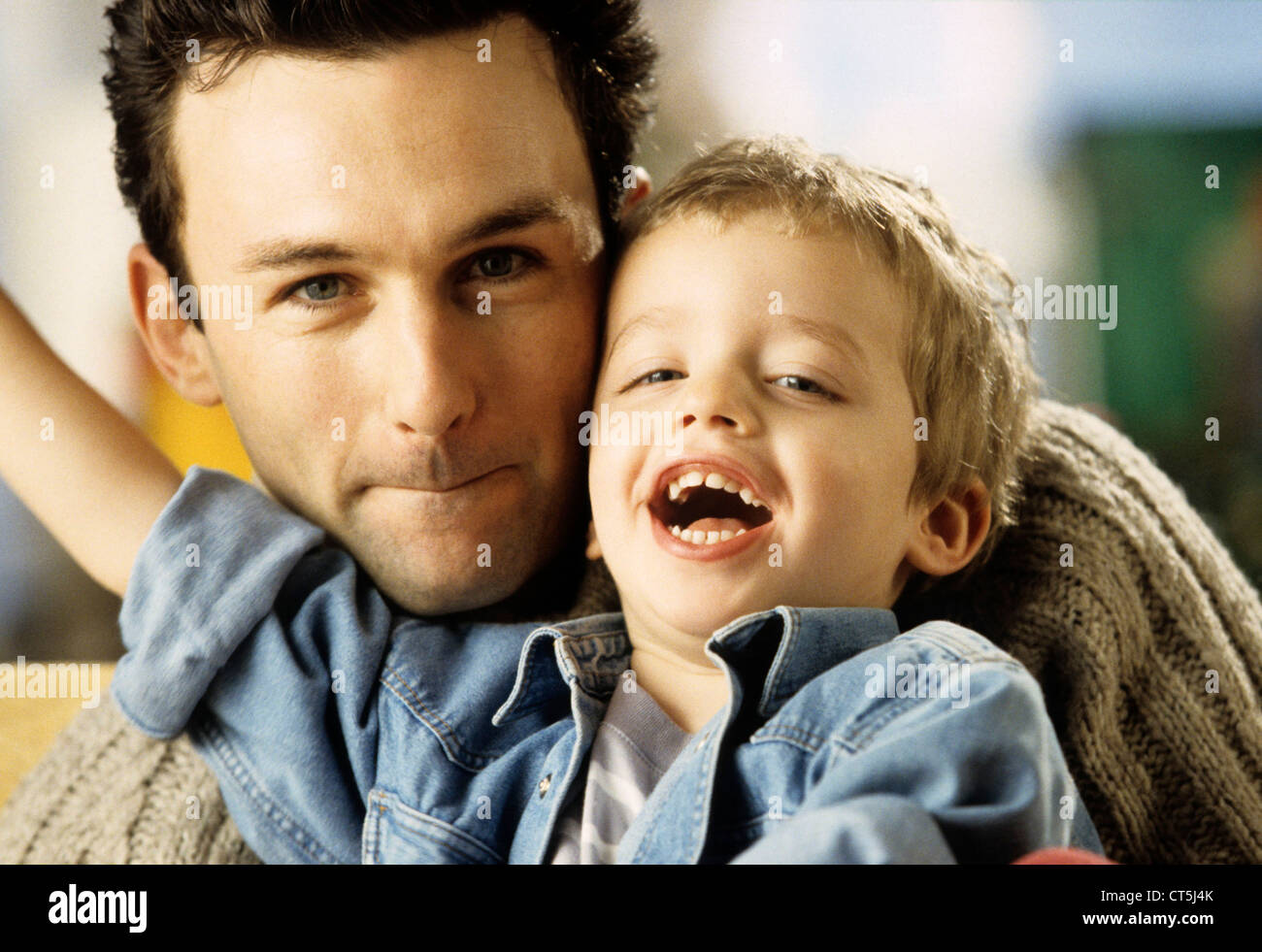 FATHER & CHILD Stock Photo - Alamy