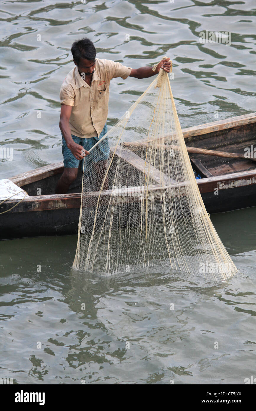 Fisherman - Kollam, neendakara Stock Photo - Alamy