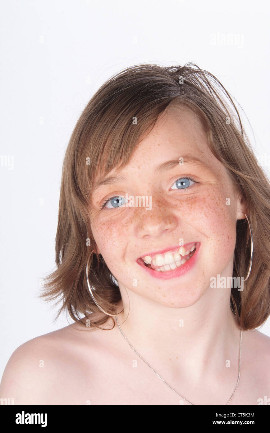 PORTRAIT OF ADOLESCENT GIRL Stock Photo - Alamy