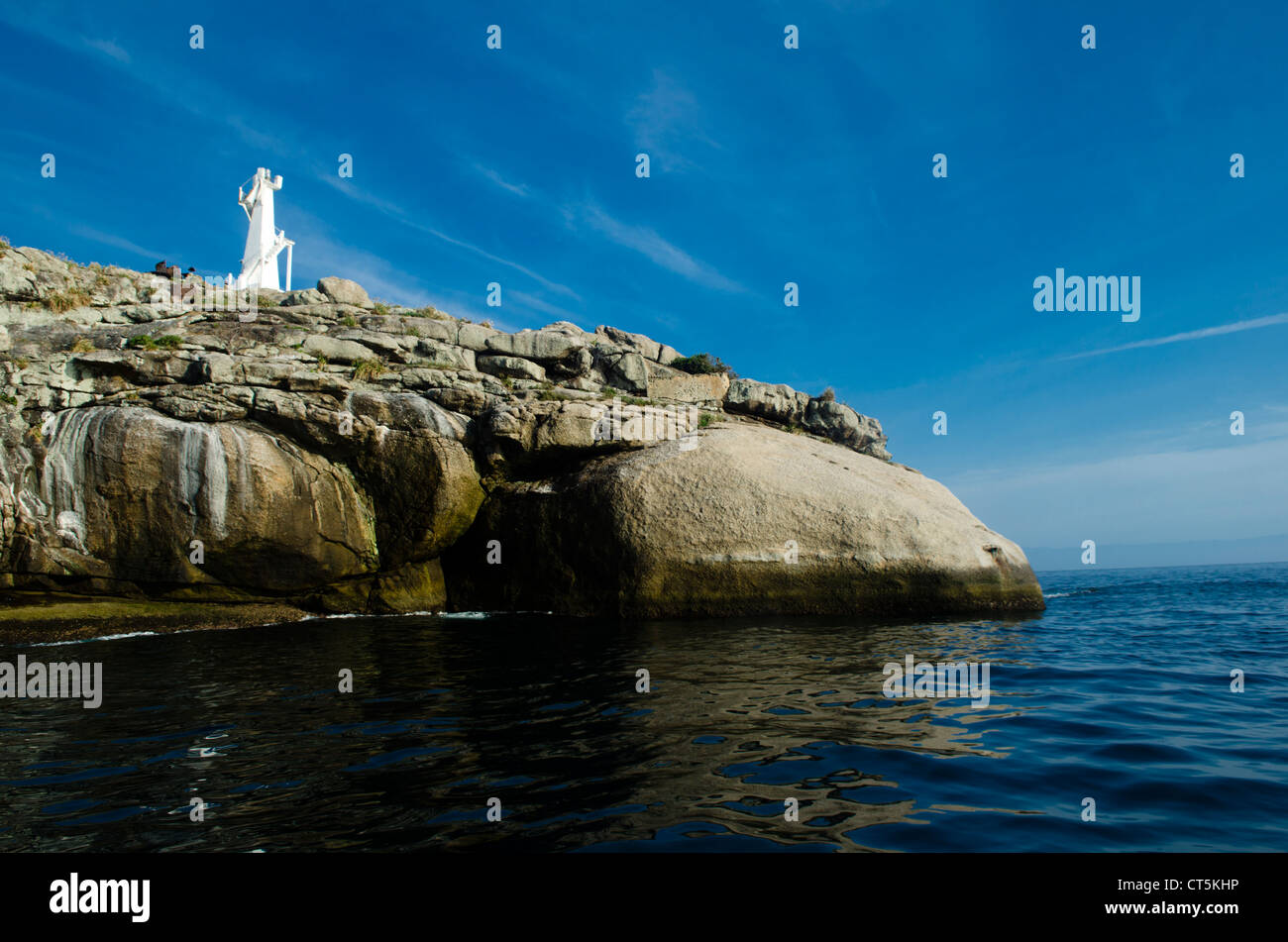 Lighthouse Island, Alcatrazes archipelago, north shore of Sao Paulo ...