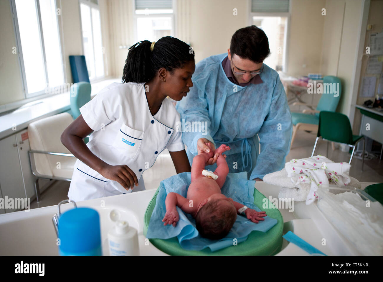 NEWBORN BABY HYGIENE Stock Photo - Alamy