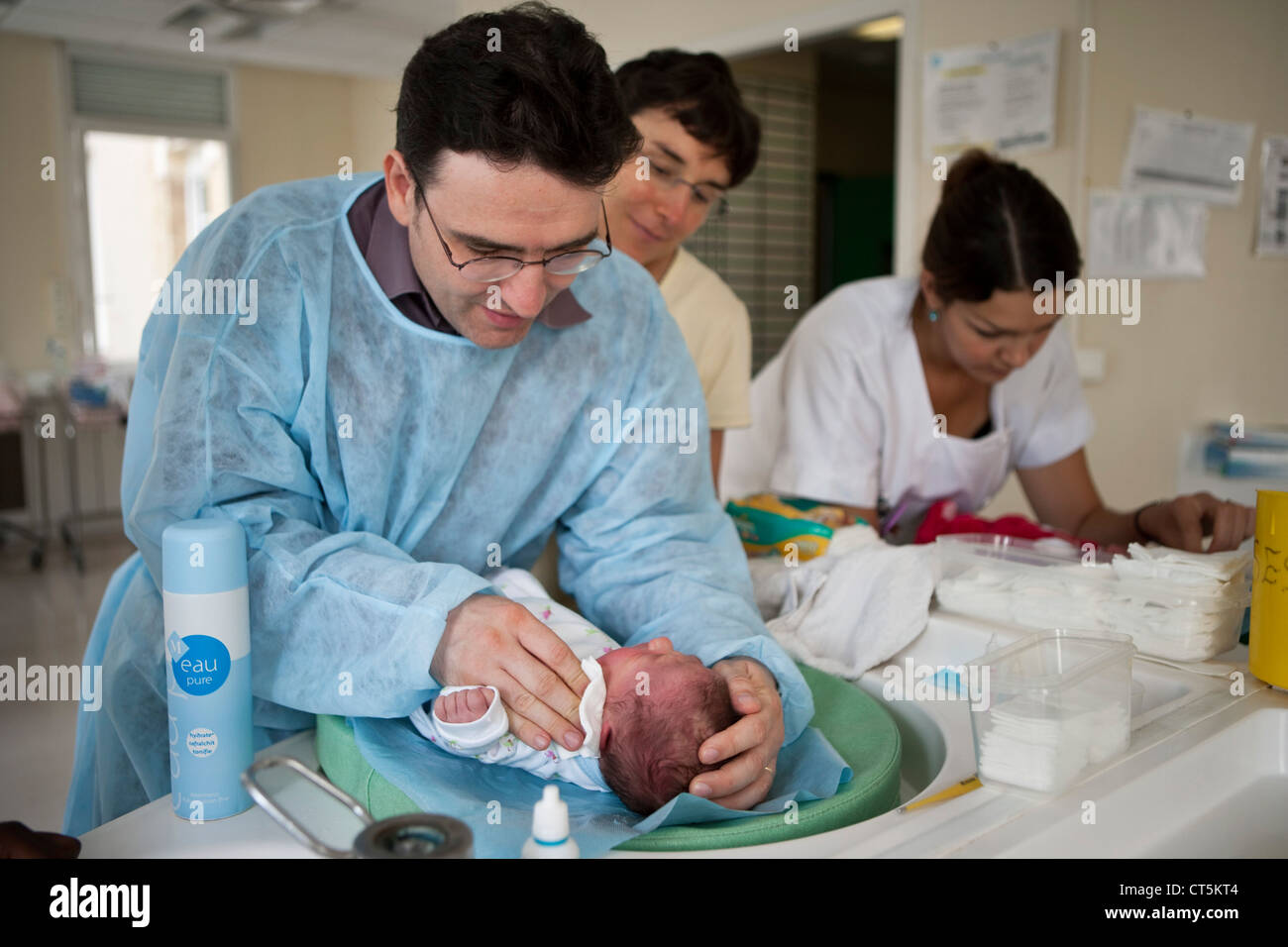 NEWBORN BABY HYGIENE Stock Photo - Alamy