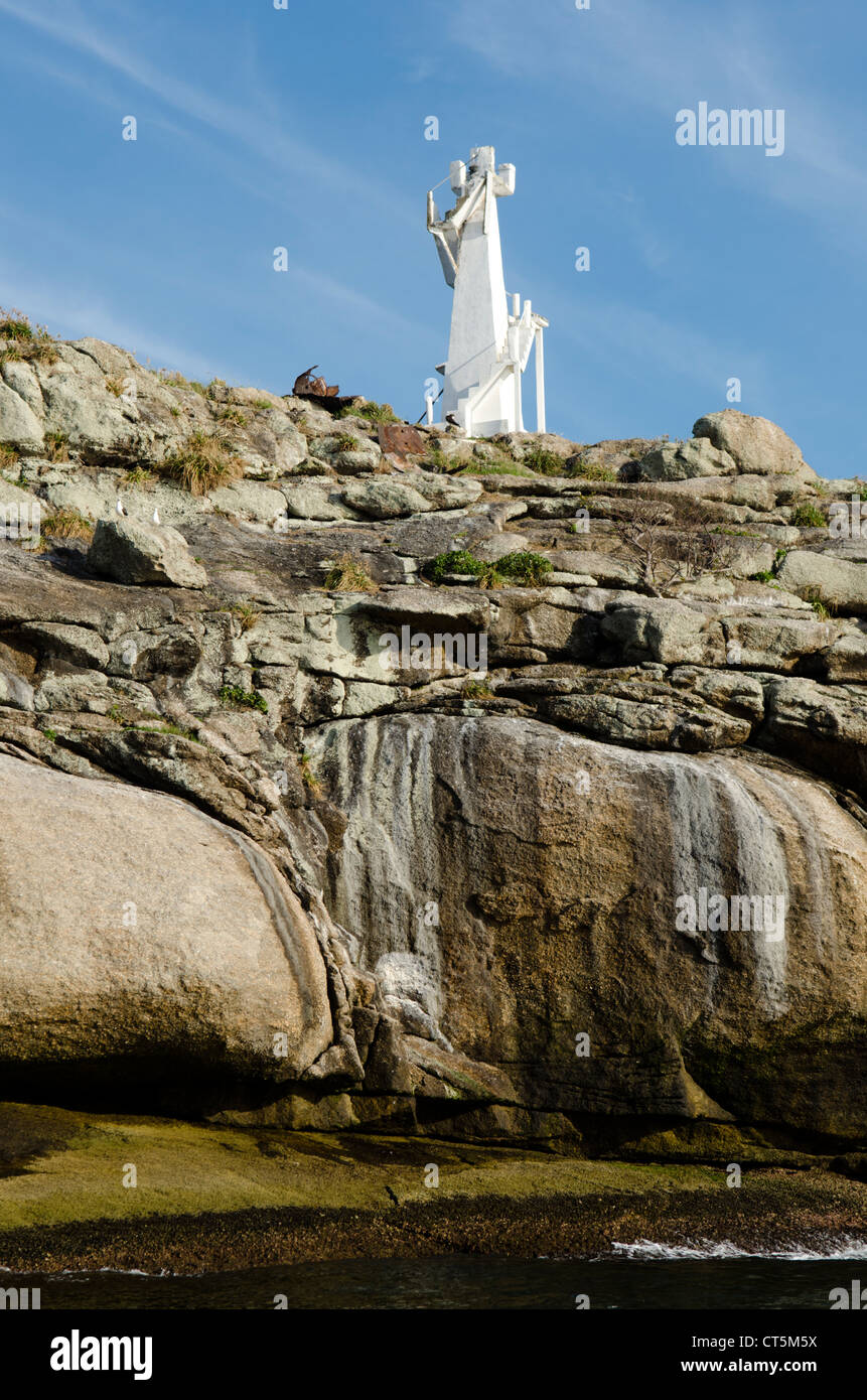 Lighthouse Island, Alcatrazes archipelago, north shore of Sao Paulo ...