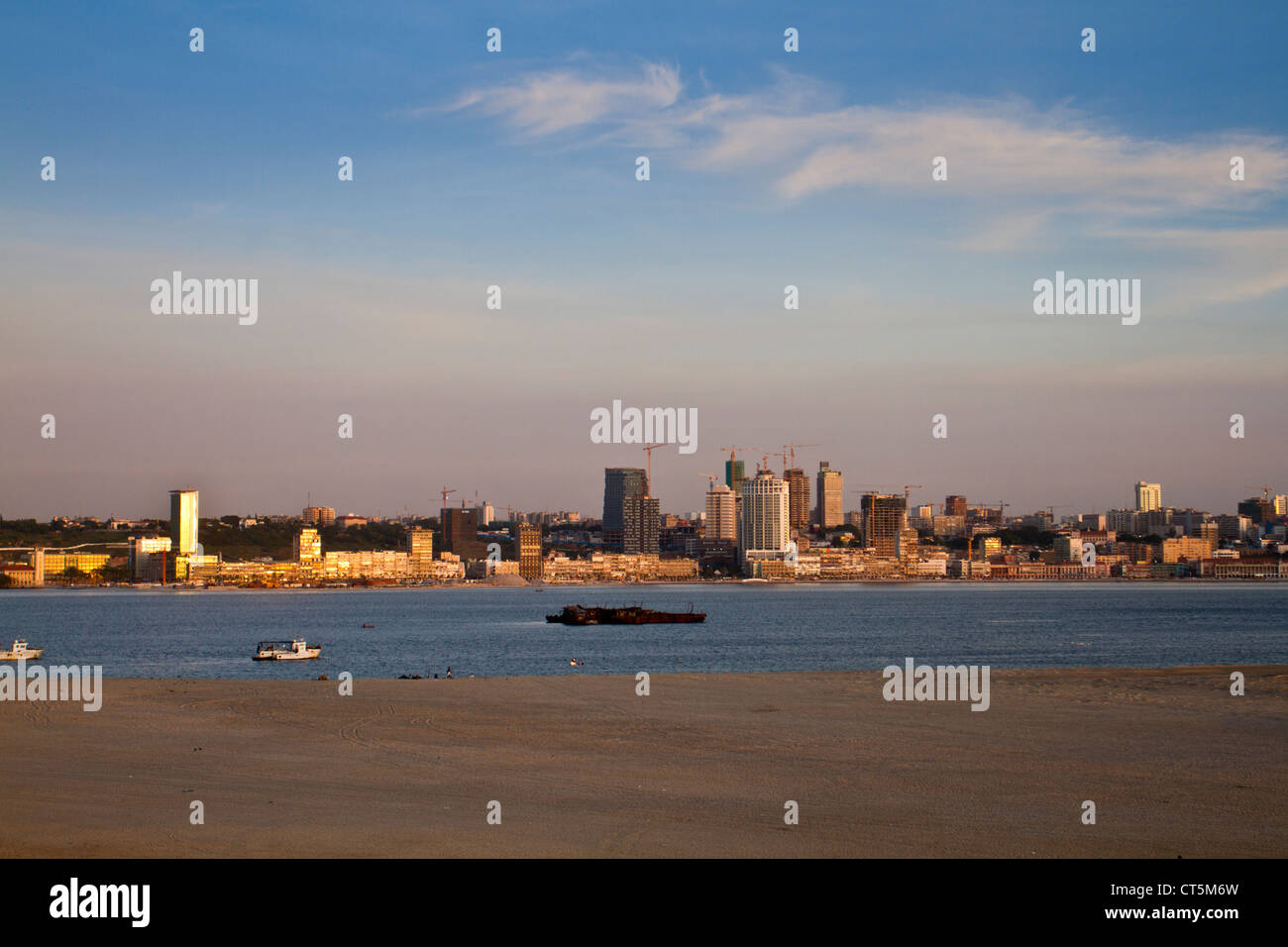 Overview of Luanda, capital of Angola Stock Photo - Alamy
