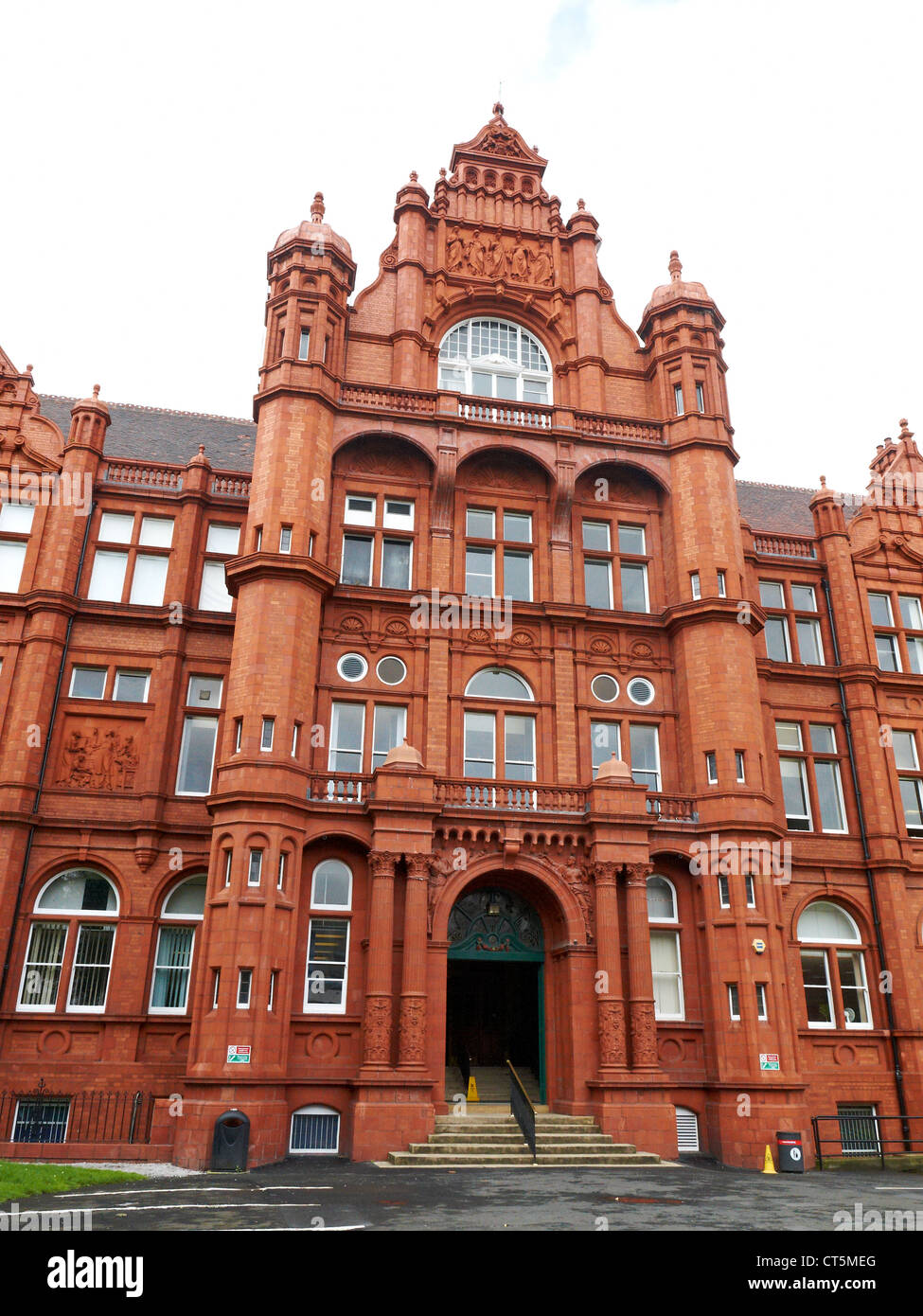 University of Salford Peel Building Salford UK Stock Photo - Alamy