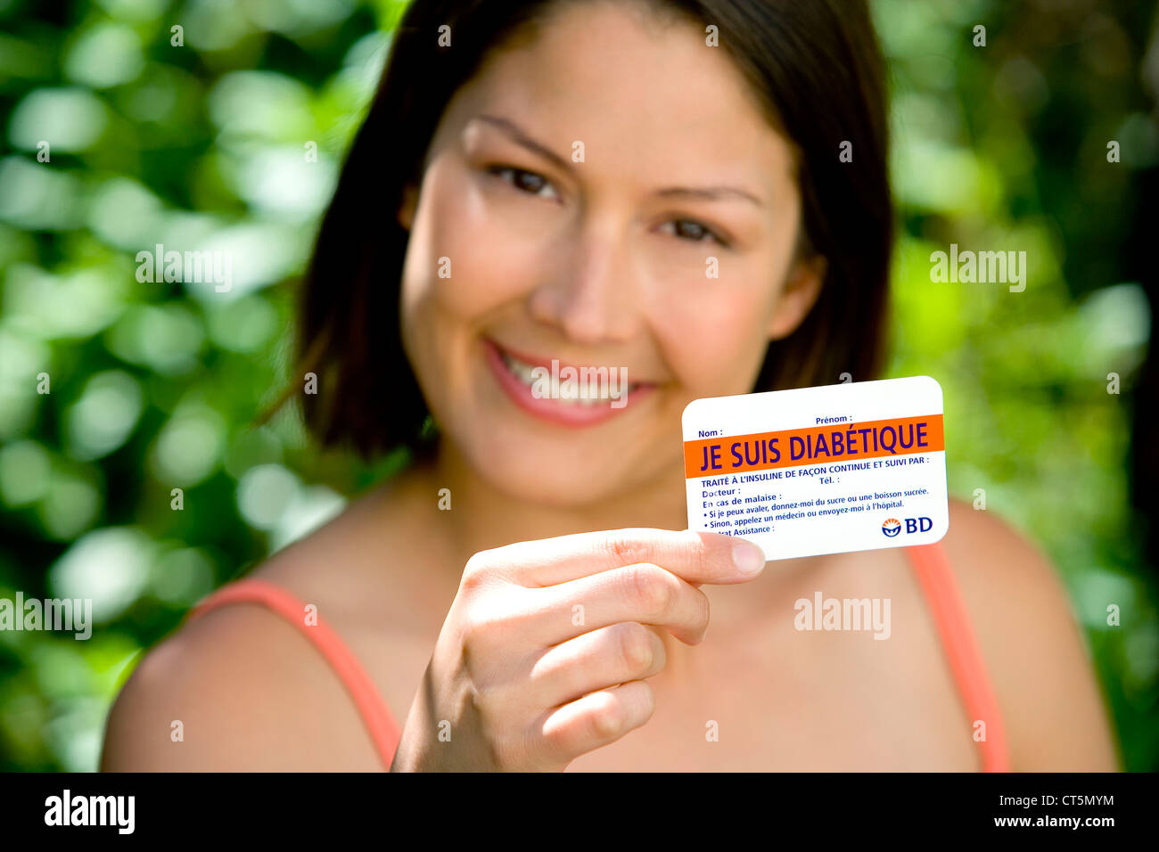 Diabetes medical card hi-res stock photography and images - Alamy