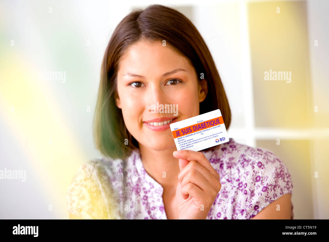 Diabetes medical card hi-res stock photography and images - Alamy