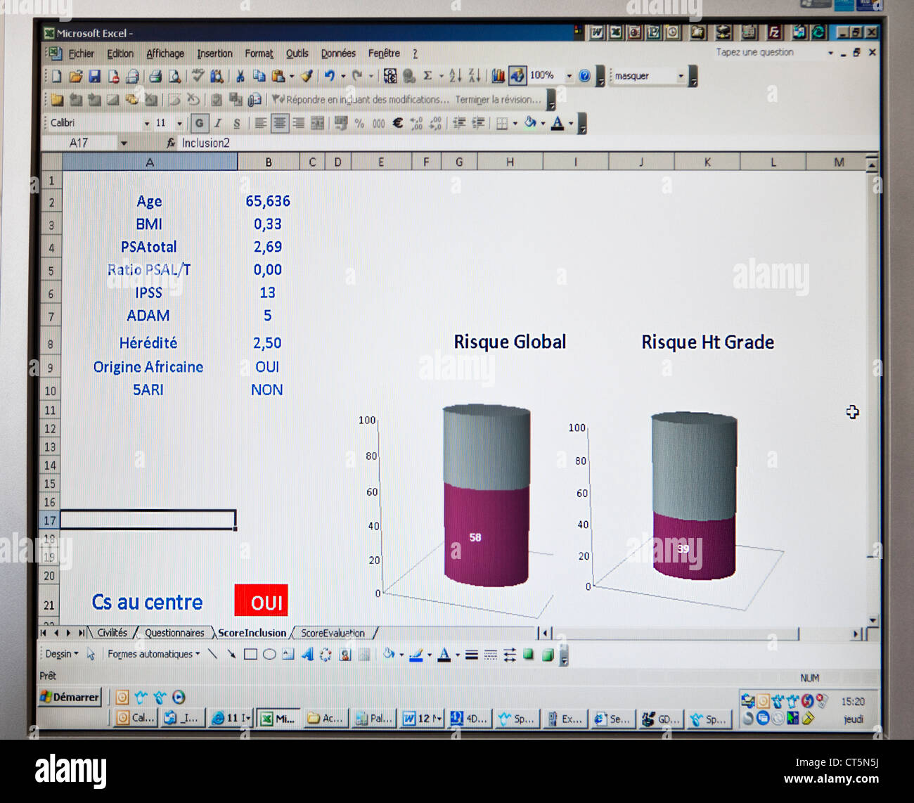 Cancer screen hi-res stock photography and images - Alamy